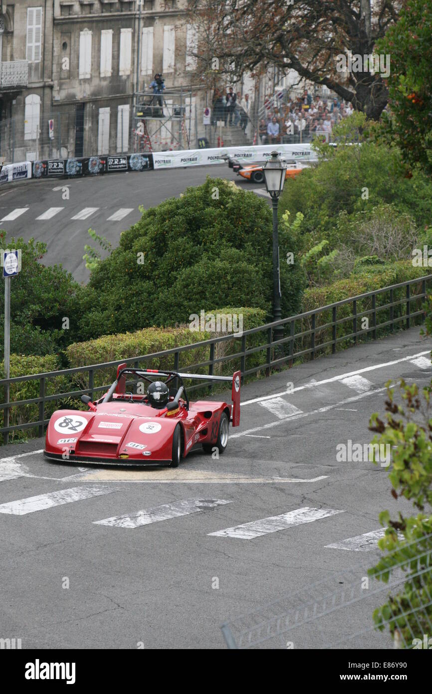 Cars racing at the Angouleme around the Ramparts race meeting 2014 at ...