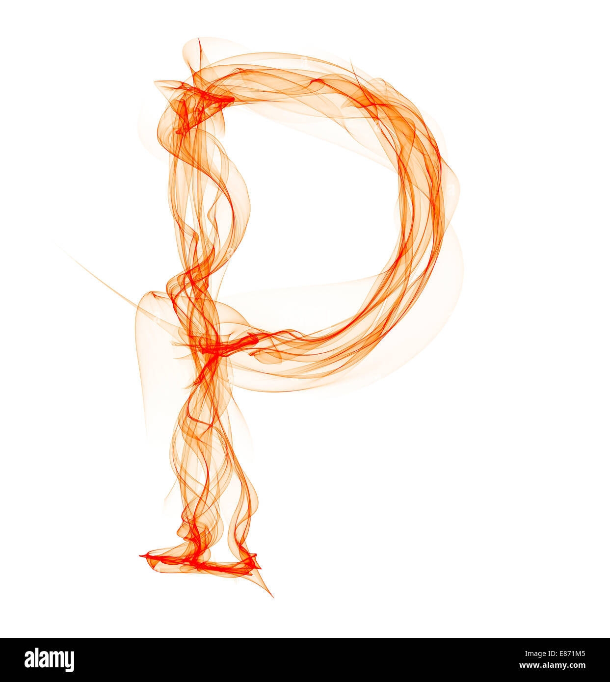 Flaming font Cut Out Stock Images & Pictures - Alamy