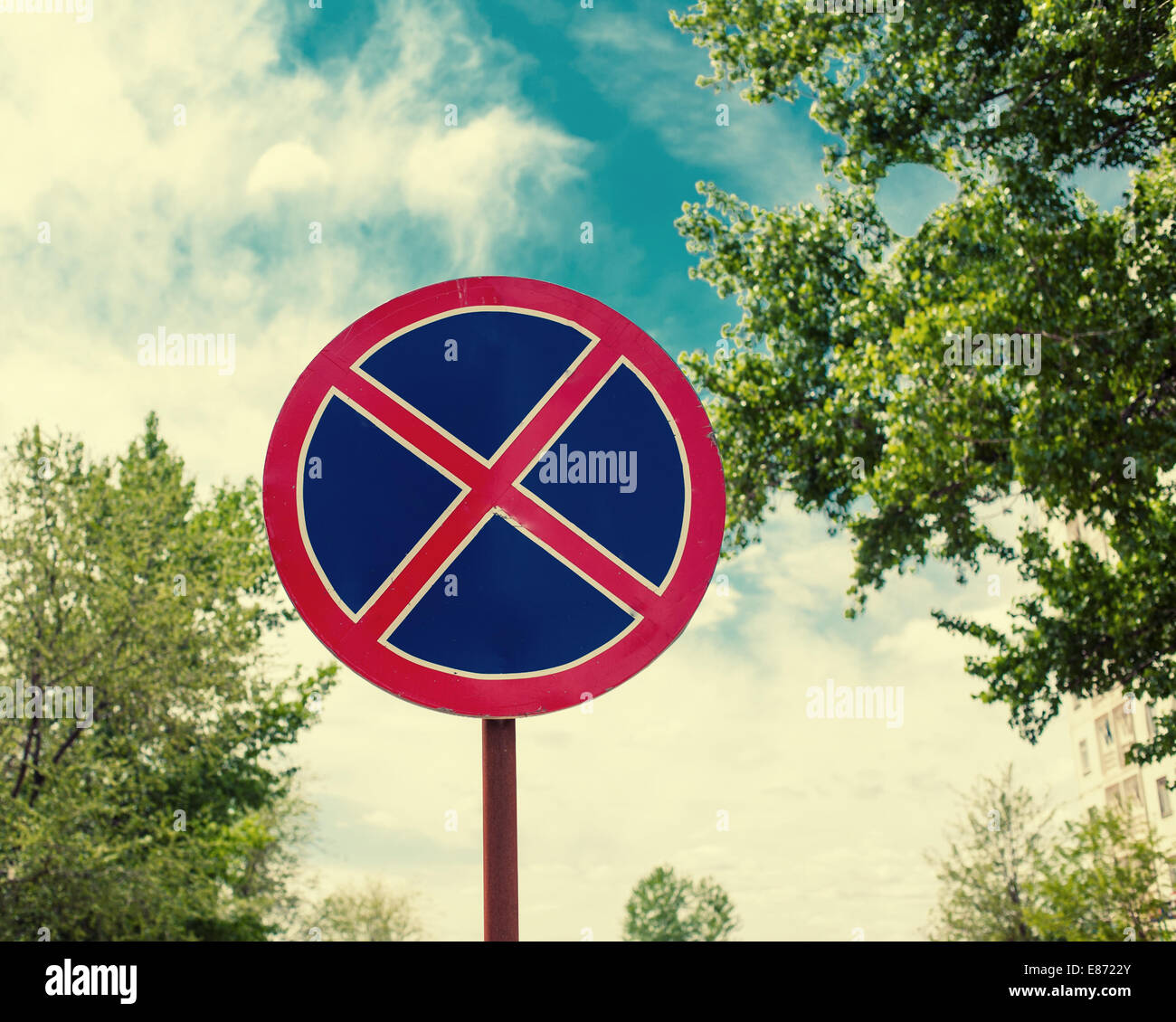road sign vintage looking image Stock Photo - Alamy