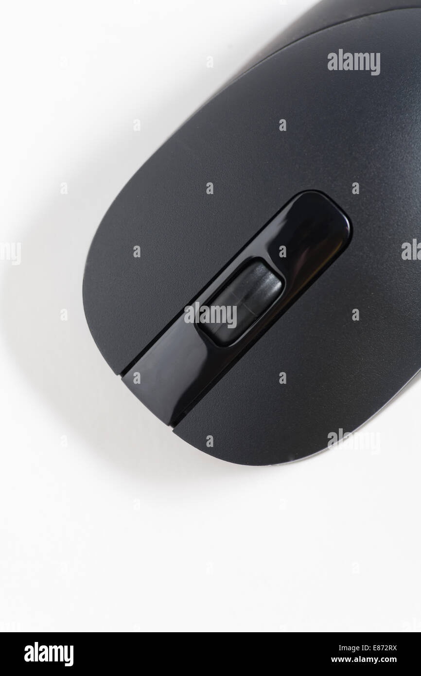 Dell Computer Mouse Side View