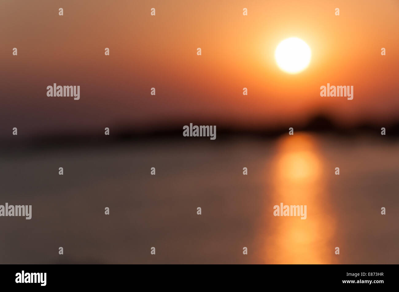 Blurred sunset hi-res stock photography and images - Alamy