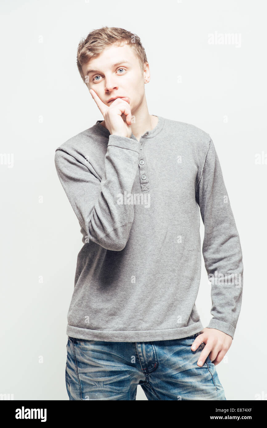 Thinks hi-res stock photography and images - Alamy