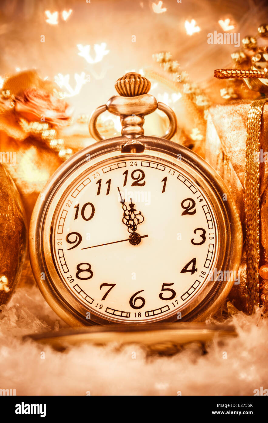 Christmas pocket watch still life Stock Photo - Alamy Christmas pocket watch still life Stock Photo - Alamy