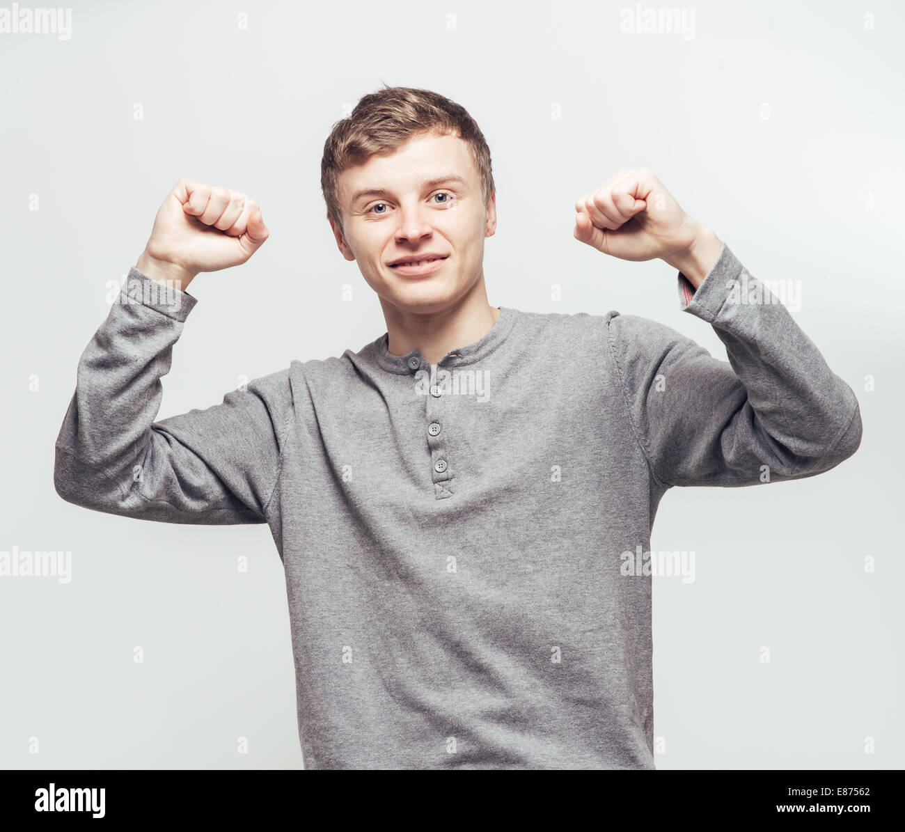 Exultant gesture hi-res stock photography and images - Alamy