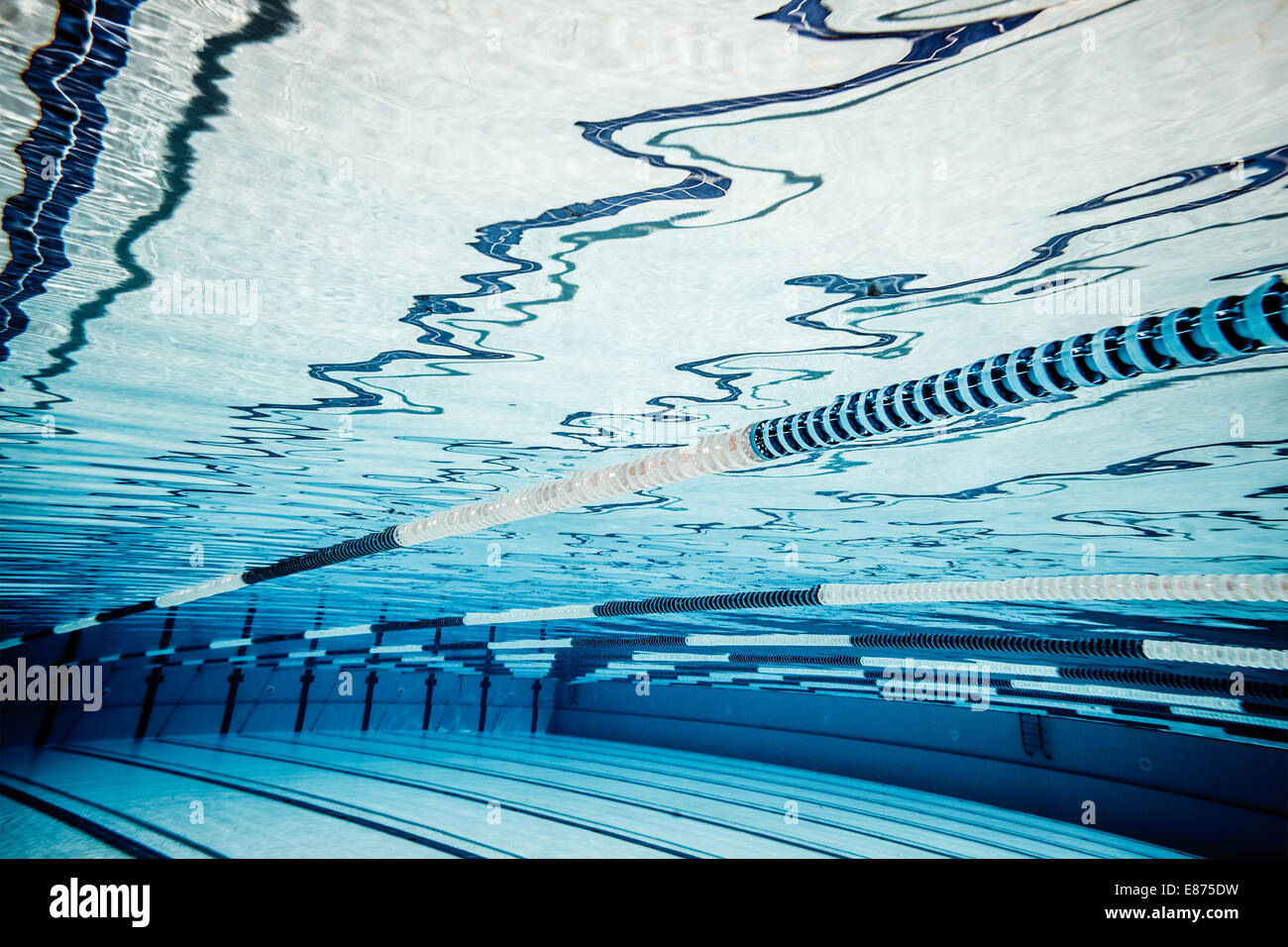 swimming pool under water Stock Photo - Alamy