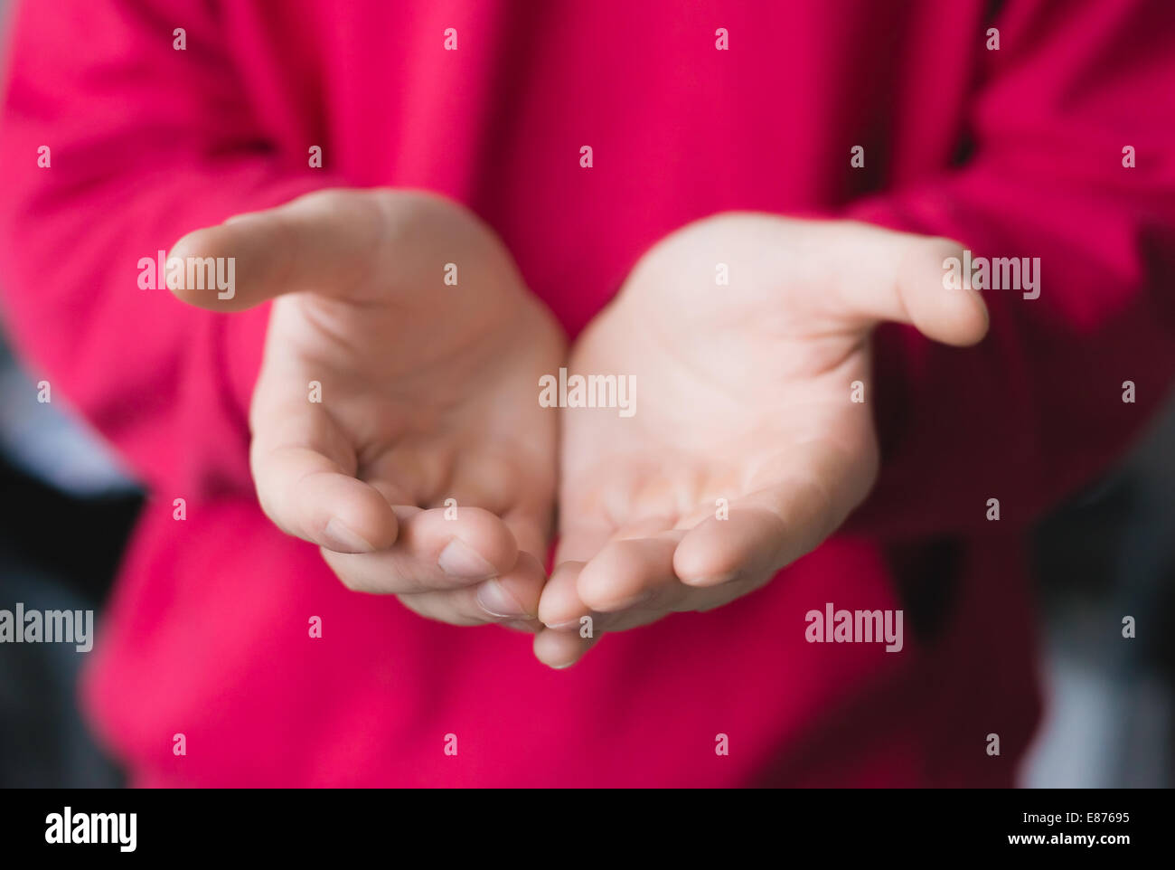 Begging hands hi-res stock photography and images - Alamy