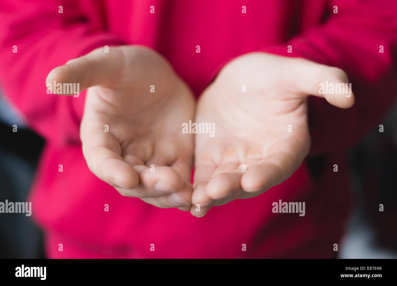 Begging hands hi-res stock photography and images - Alamy