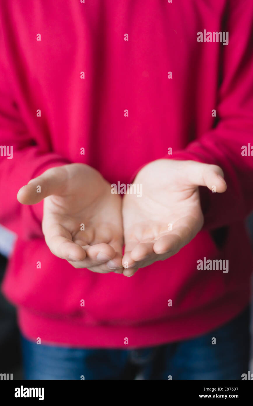 Begging hands hi-res stock photography and images - Alamy