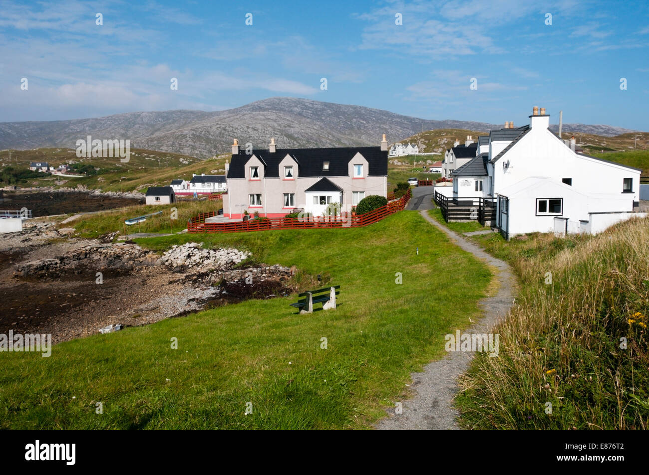 Scalpay in the Outer Hebrides Stock Photo - Alamy