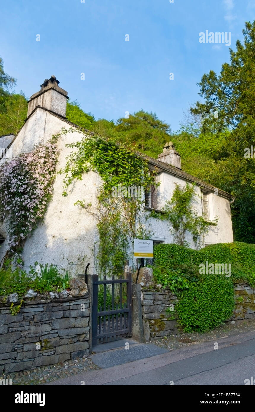 Dove Cottage ( Former Home of William Wordsworth ), Grasmere Village ...