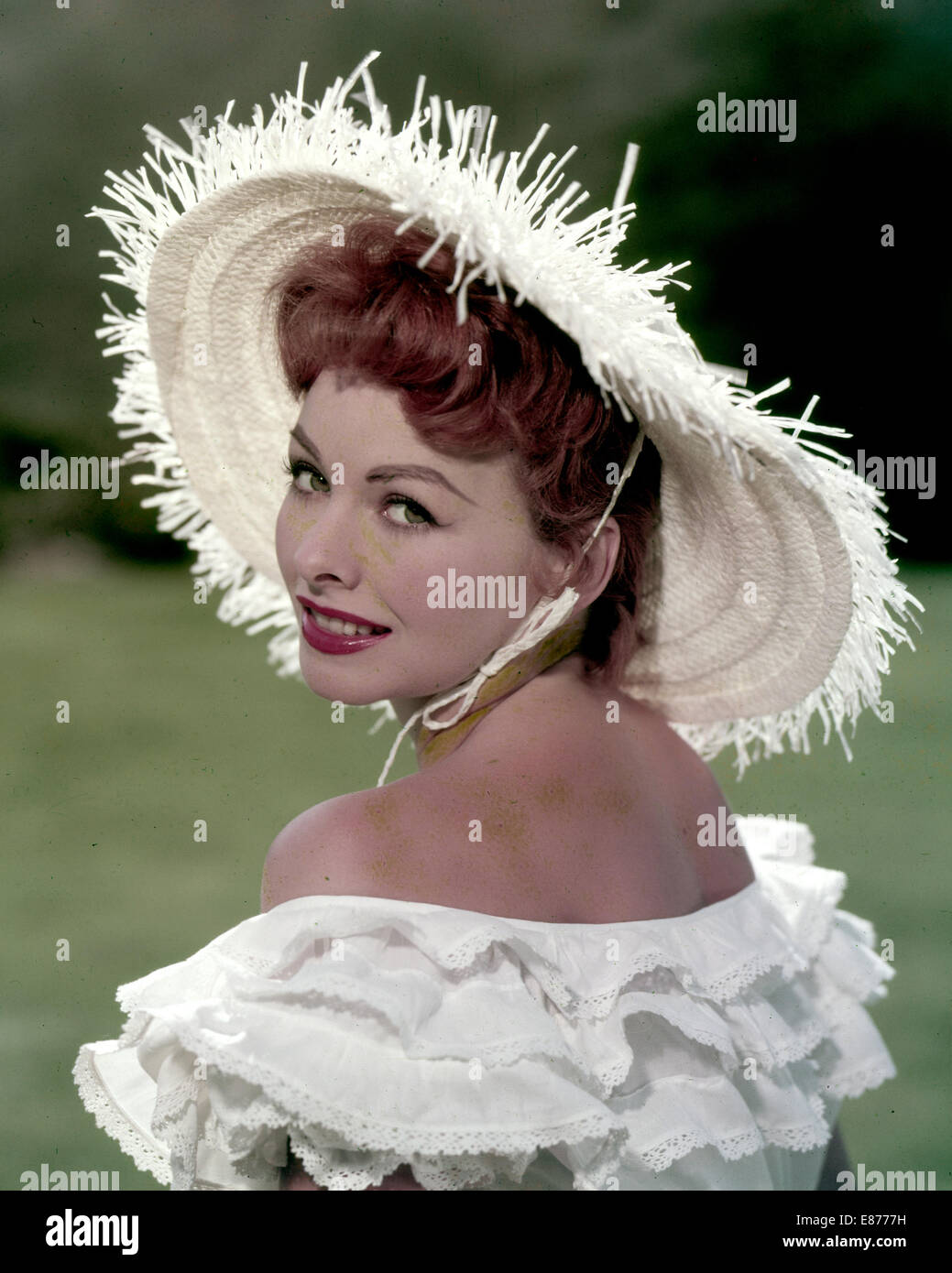JEANNE CRAIN (1925-2003) US film actress about 1955 Stock Photo - Alamy