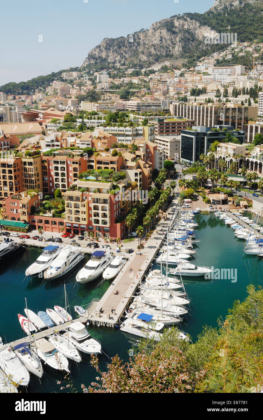 The Harbor of Monaco Stock Photo - Alamy