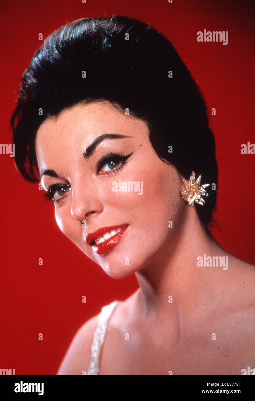 JOAN COLLINS UK film actress about 1958 Stock Photo - Alamy