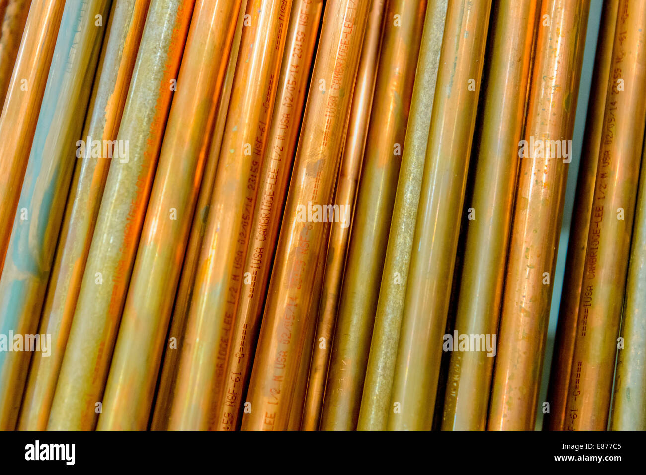 Copper Tubing High Resolution Stock Photography and Images - Alamy