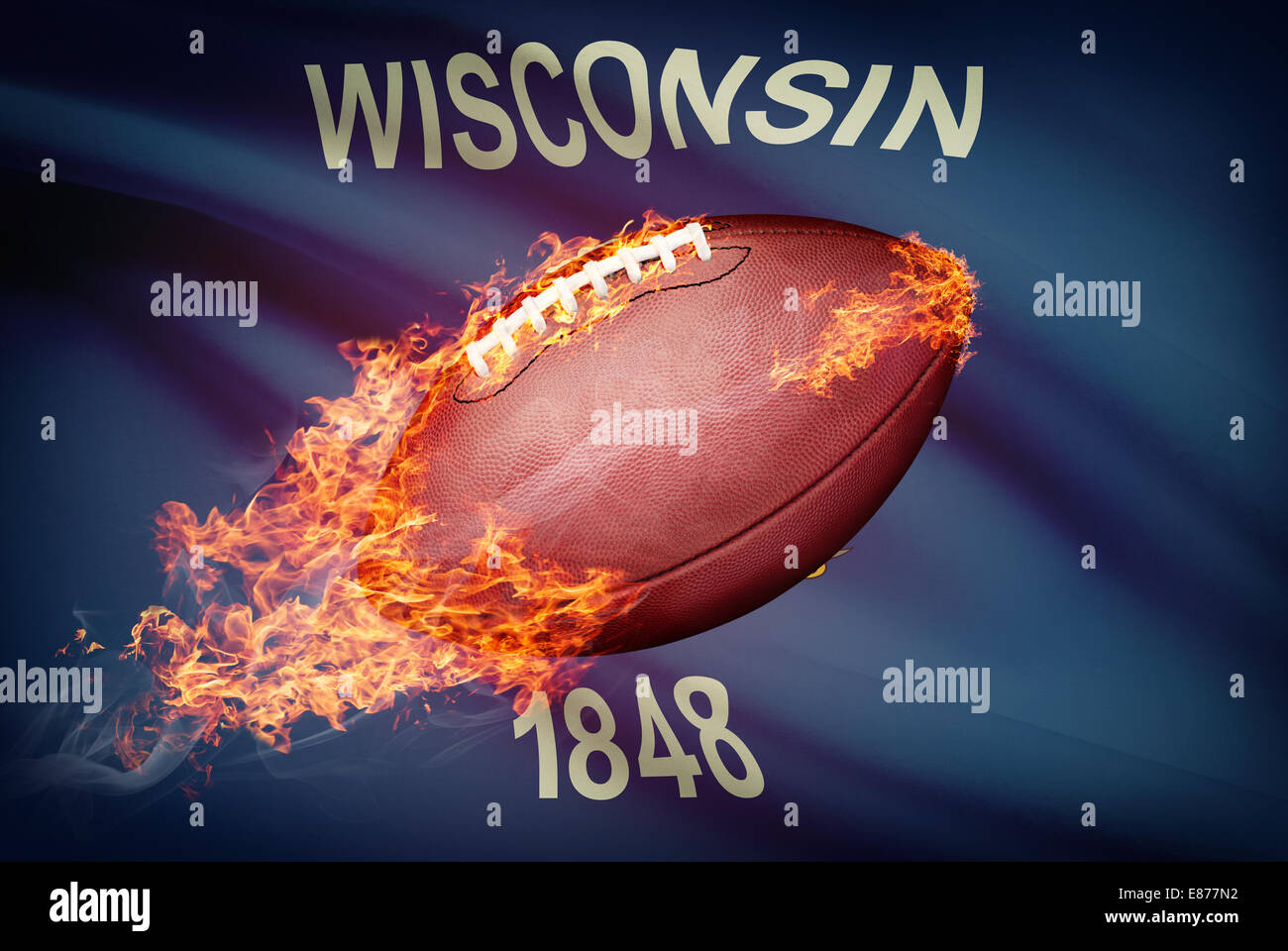 University of wisconsin flag hi-res stock photography and images - Alamy