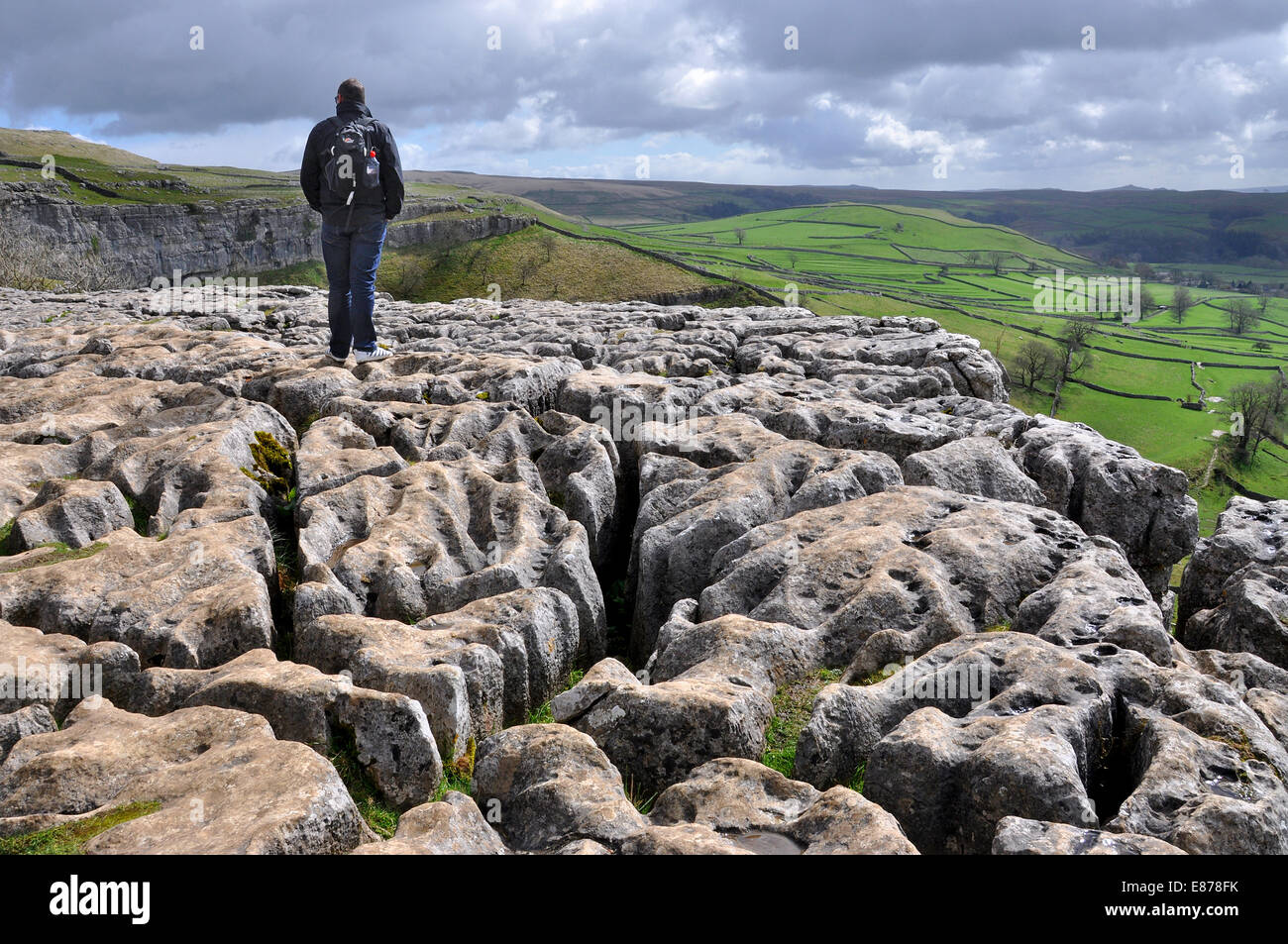 Limestone pavement at malham High Resolution Stock Photography and ...