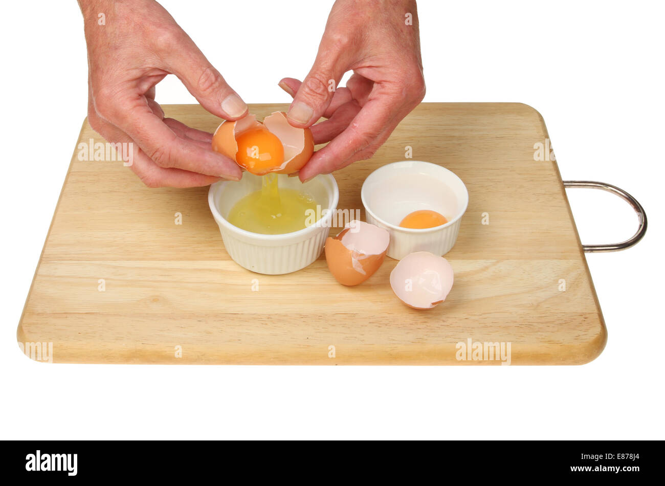 Cracking egg hi-res stock photography and images - Alamy