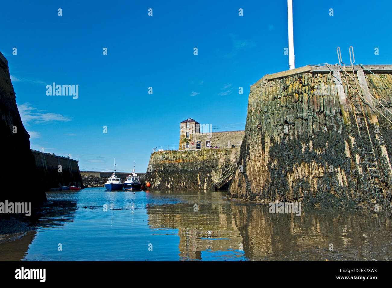 Amlwch Port Anglesey North Wales Uk Stock Photo - Alamy