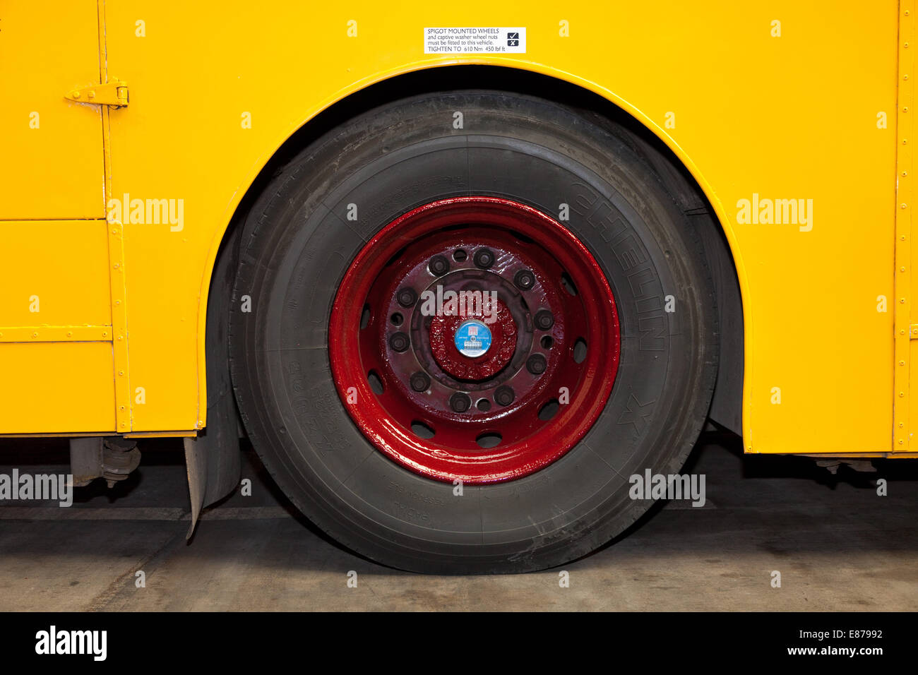 Wheel bus tyre hi-res stock photography and images - Alamy