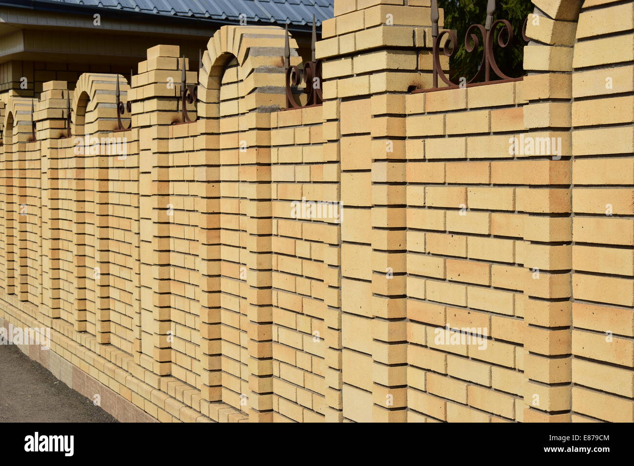 Brick posts hi-res stock photography and images - Alamy