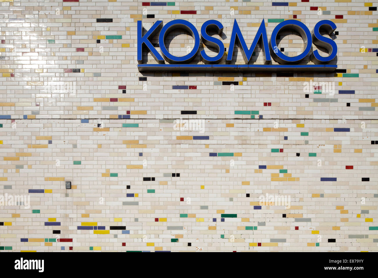 Berlin, Germany, Kosmos cinema in the Karl-Marx-Allee in Berlin ...