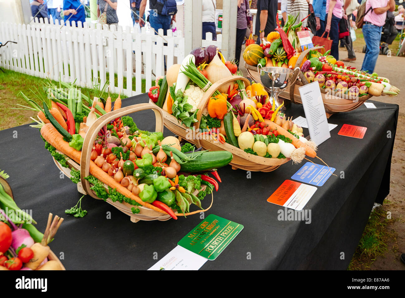 Prize Winning Vegetable Trug Basket At The Malvern Autumn Show ...