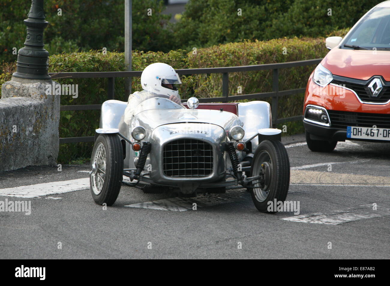 Cars racing at the Angouleme around the Ramparts race meeting 2014 at ...