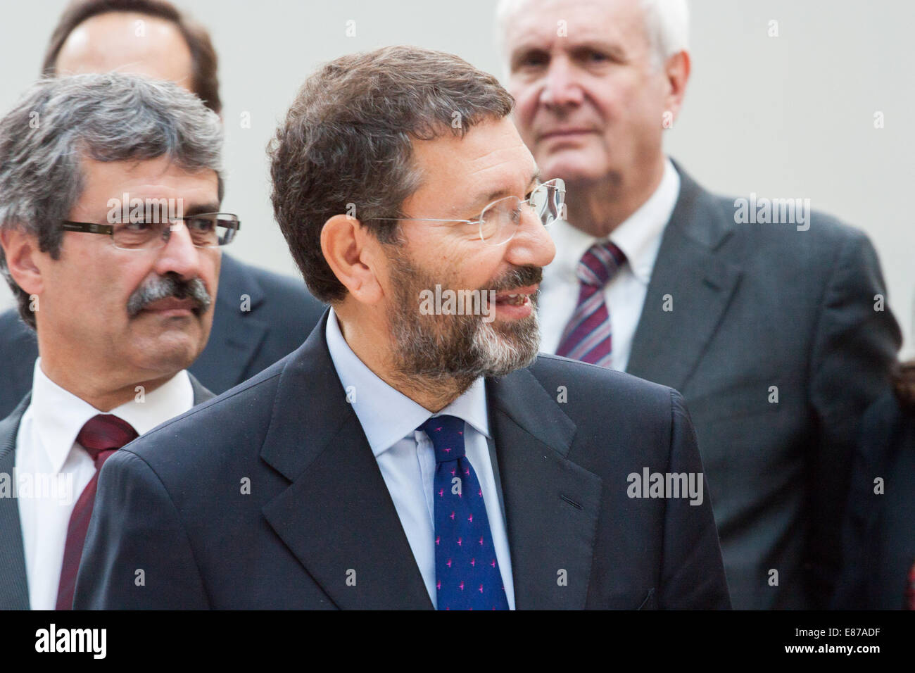 The Mayor of Rome Ignazio Marino. Meeting between the mayors of the ...