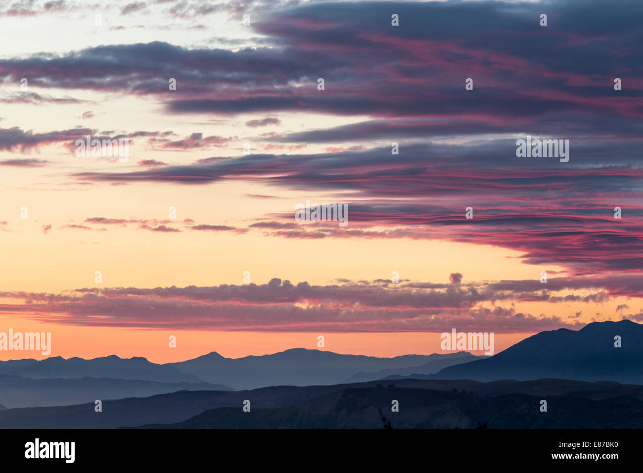 California mountain ranges hi-res stock photography and images - Alamy