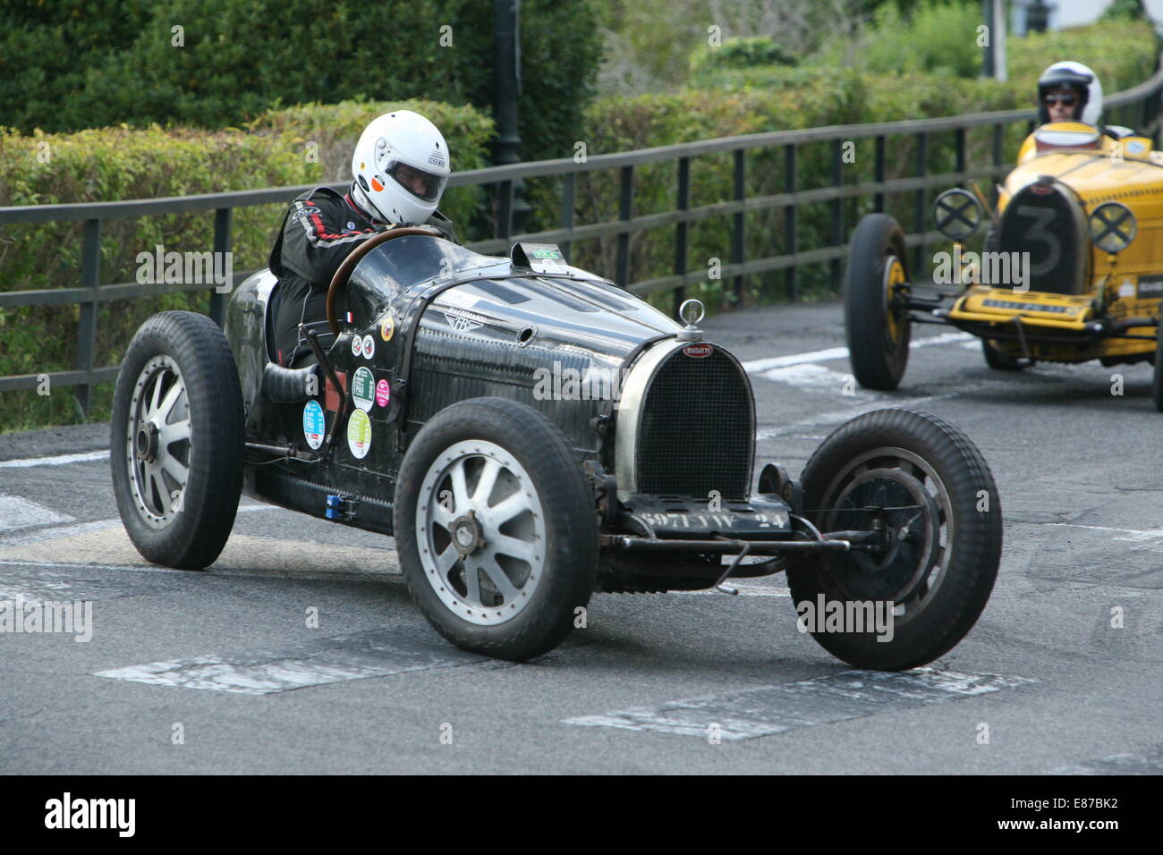 Cars racing at the Angouleme around the Ramparts race meeting 2014 at ...