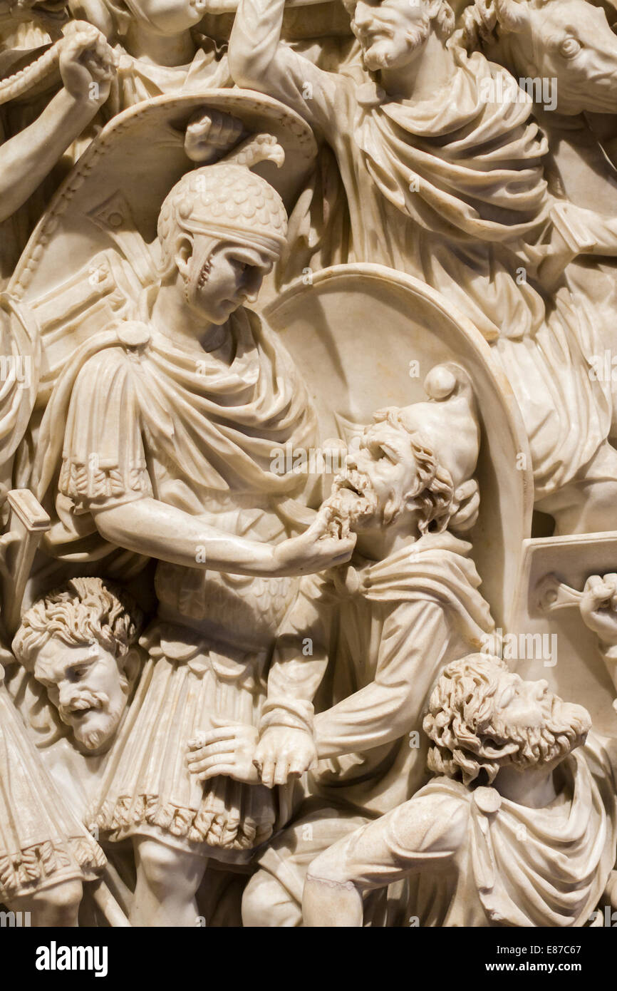 The ludovisi sarcophagus hi-res stock photography and images - Alamy