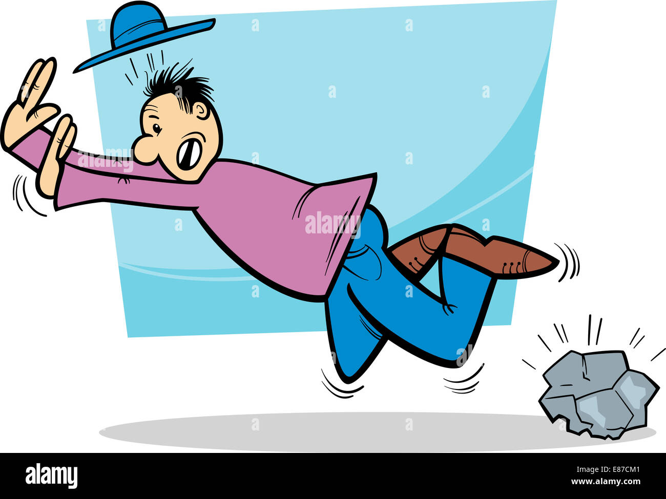 Trip over stumble hi-res stock photography and images - Alamy