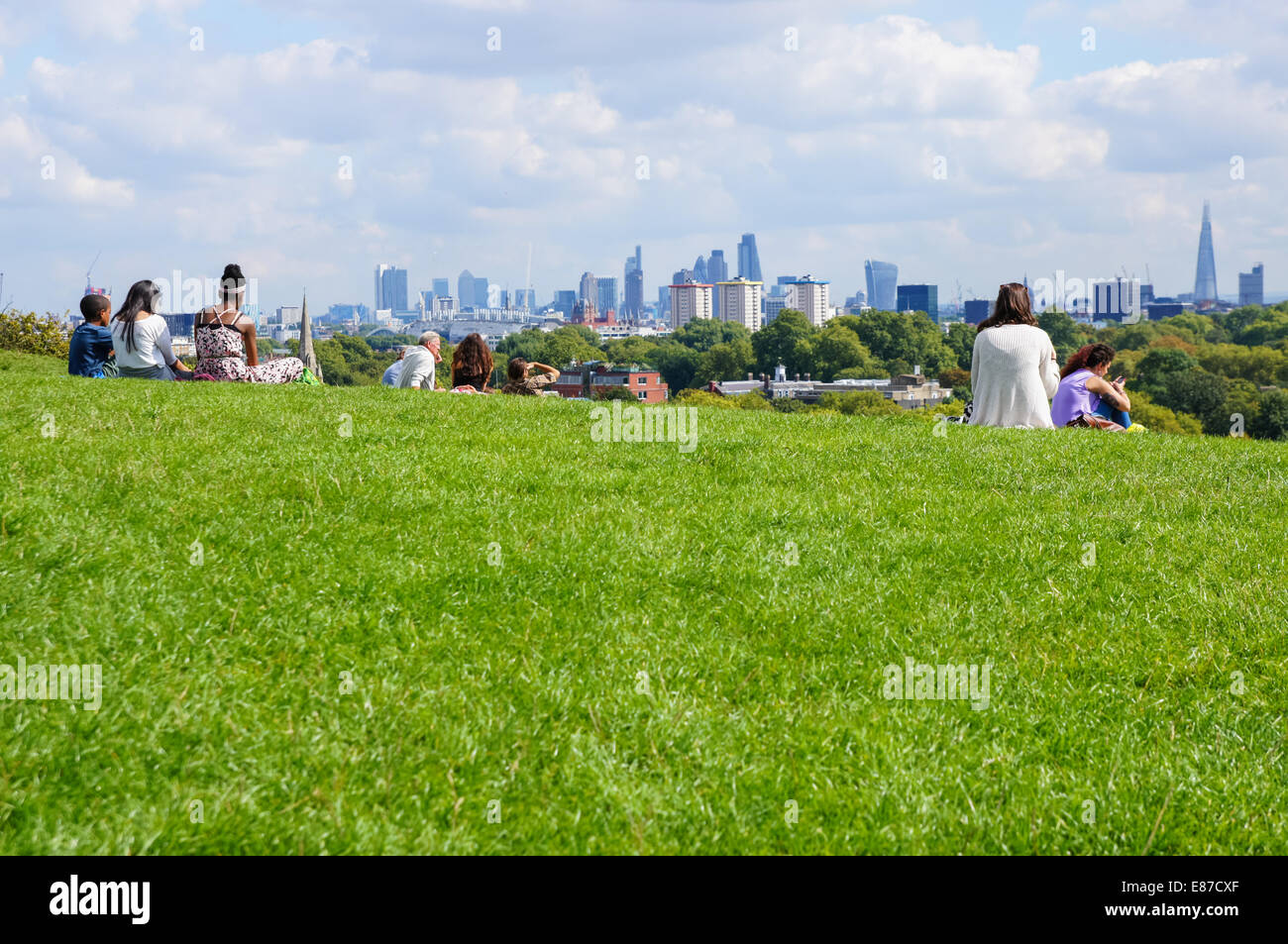 Primrose hill london skyline hi-res stock photography and images - Alamy