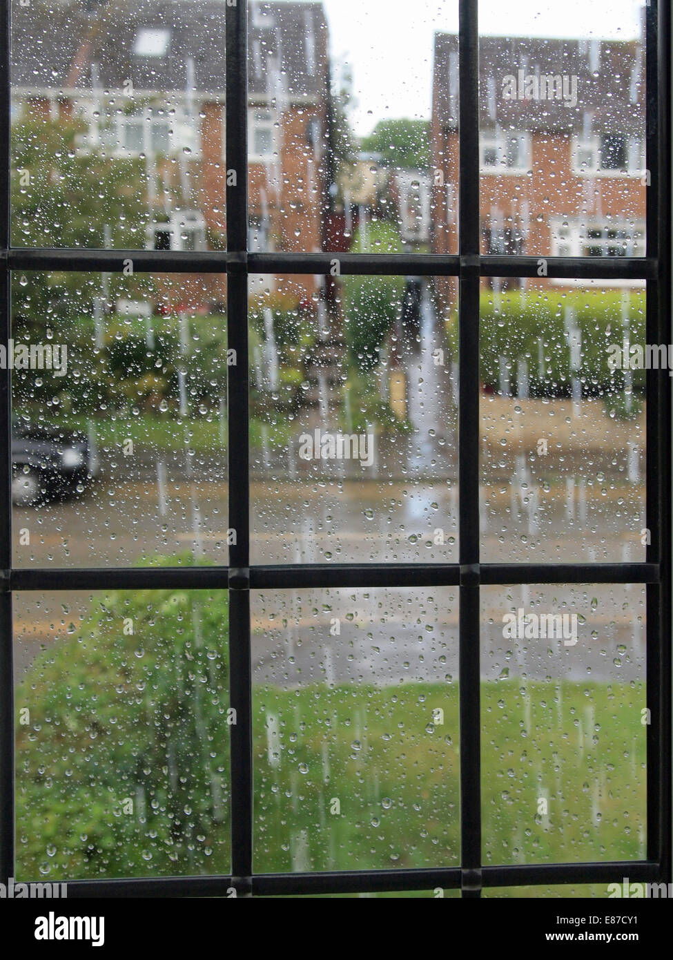 Rainy Day Window City