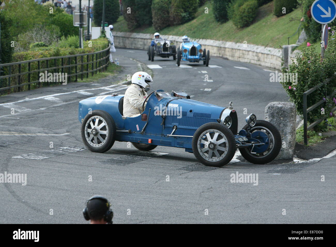 Cars racing at the Angouleme around the Ramparts race meeting 2014 at ...