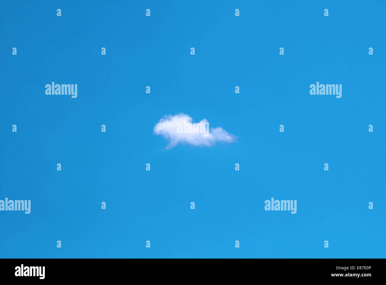 Beautiful lonely cloud can be used for background Stock Photo - Alamy