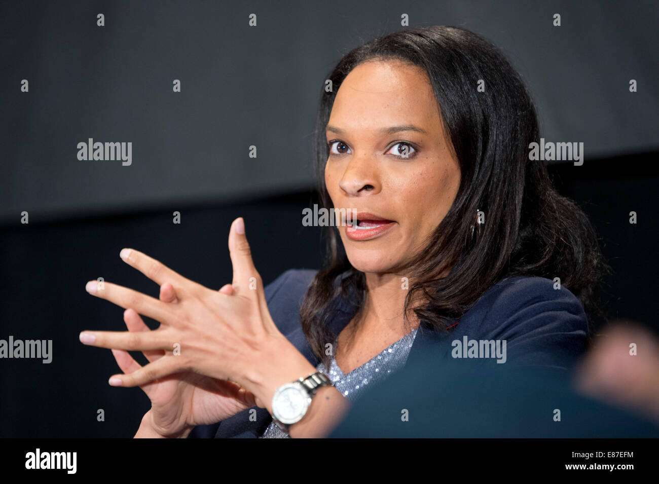 Journalist Nia-Malika Henderson, national political reporter for the ...