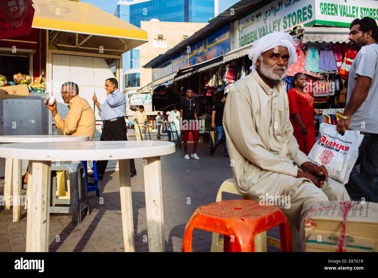 Gold souk in deira hi-res stock photography and images - Alamy