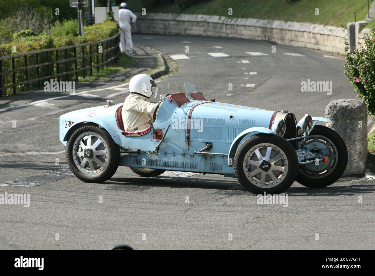 Cars racing at the Angouleme around the Ramparts race meeting 2014 at ...