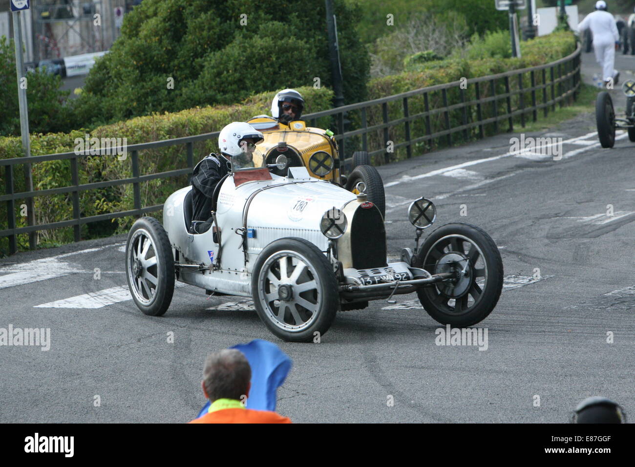 Cars racing at the Angouleme around the Ramparts race meeting 2014 at ...