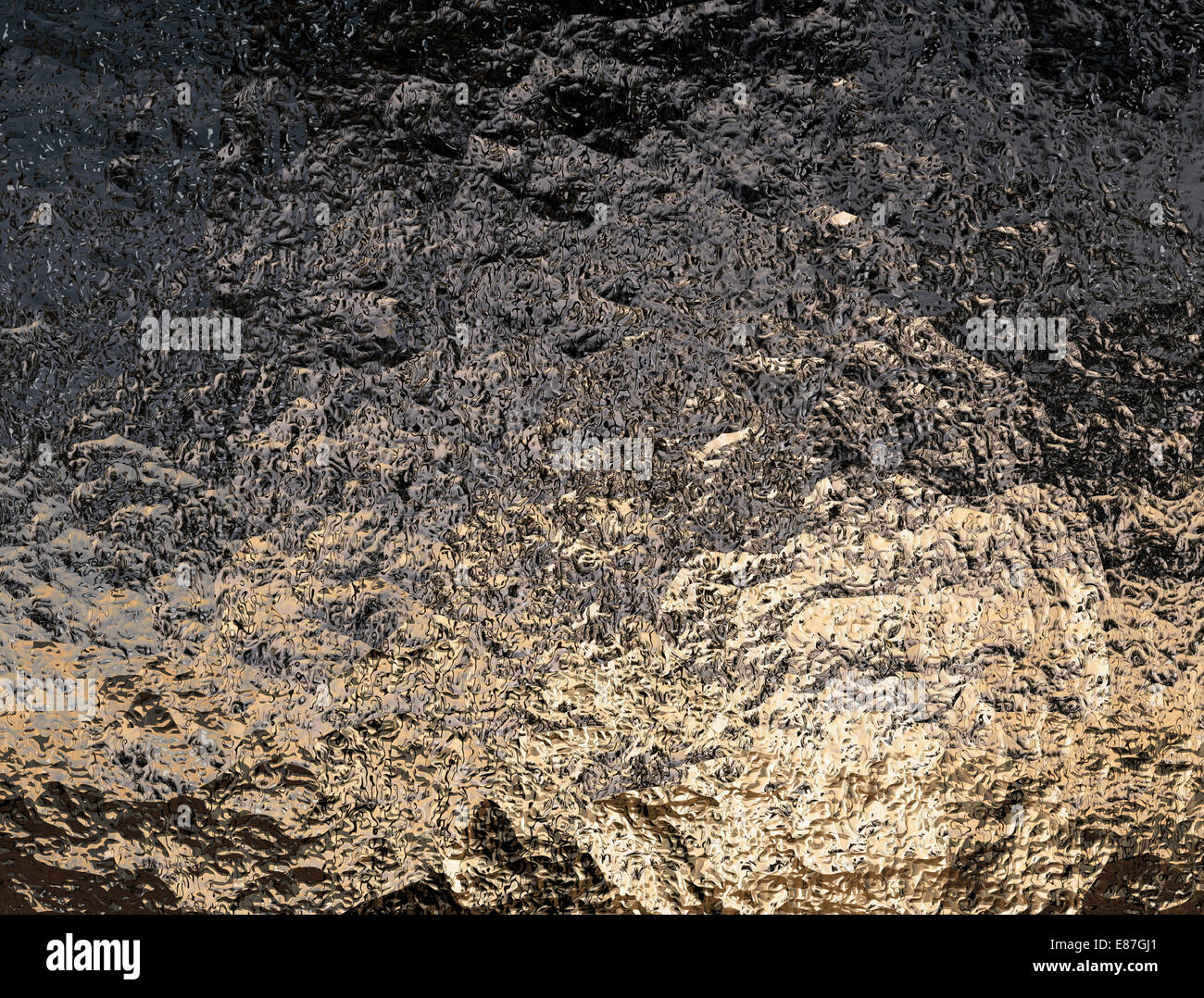 Wrinkled glass texture hi-res stock photography and images - Alamy