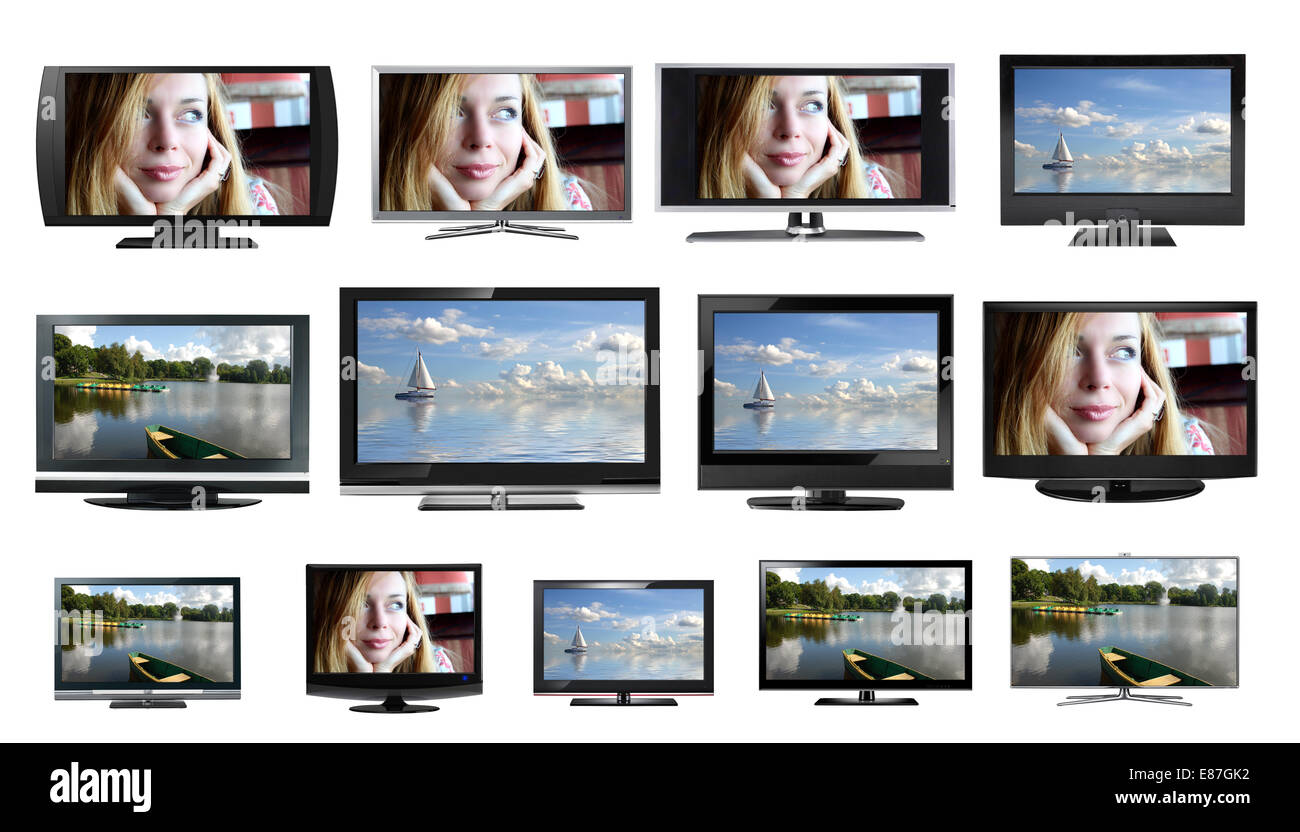 Monitors Cut Out Stock Images & Pictures - Alamy