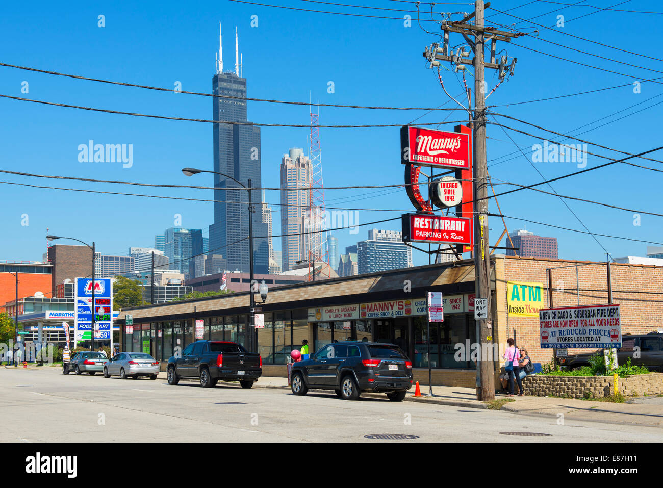 Mannys deli chicago hi-res stock photography and images - Alamy