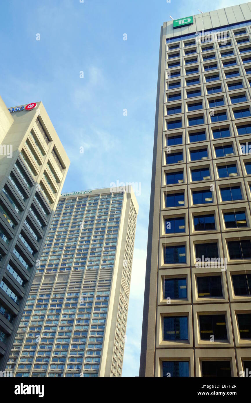 Office buildings in Downtown Toronto, Canada Stock Photo - Alamy
