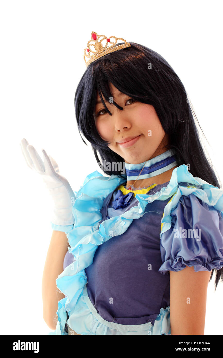 Japanese anime character cosplay girl Stock Photo - Alamy