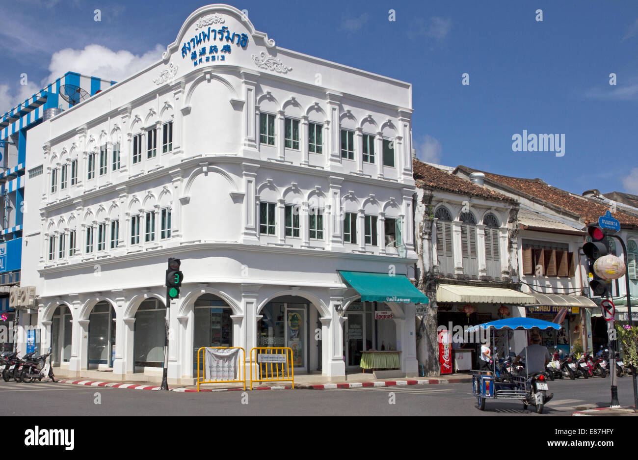 Thailand colonial style architecture hi-res stock photography and ...