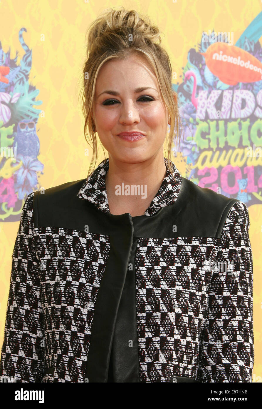 Nickelodeon Kids’ Choice Awards 2014 held at USC’s Galen Center ...