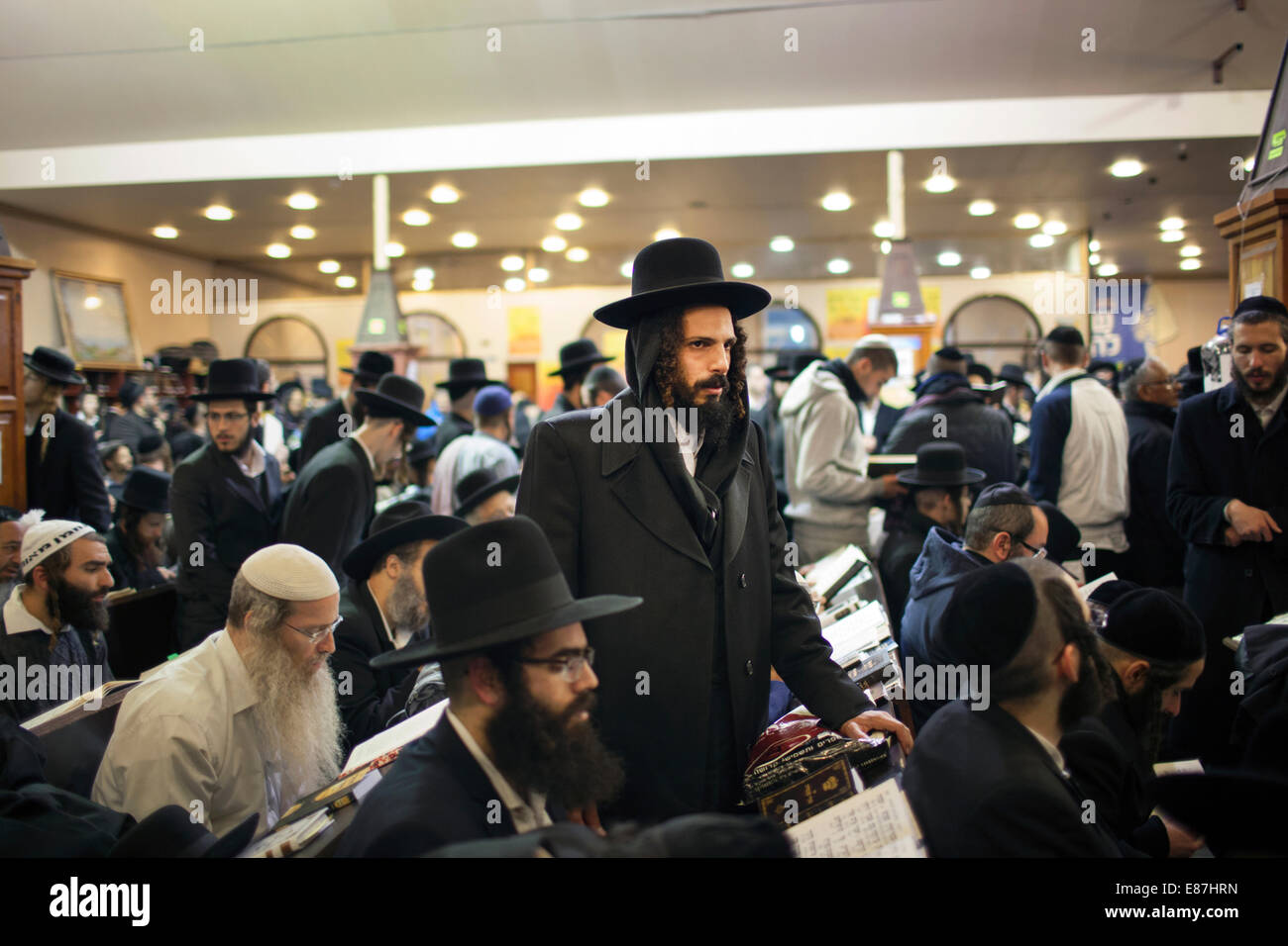 Followers of the Breslov Hasidic Jewish movement make a yearly ...