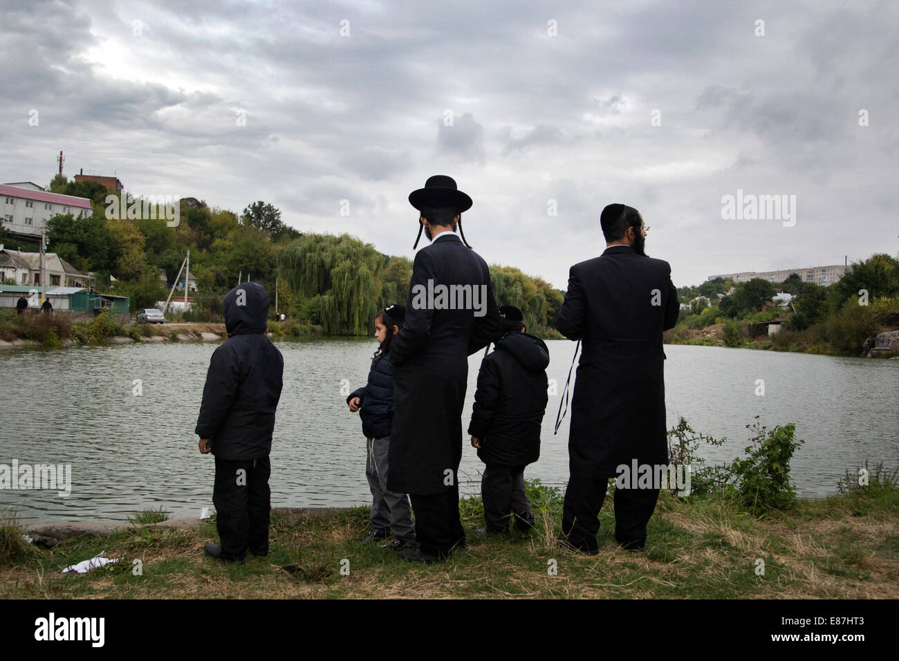 Followers of the Breslov Hasidic Jewish movement make a yearly ...