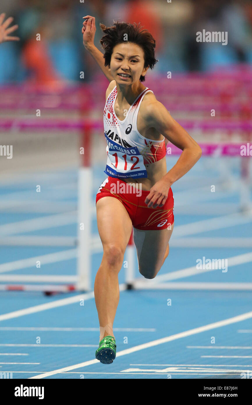 Incheon, South Korea. 1st Oct, 2014. Ayako Kimura (JPN) Athletics ...